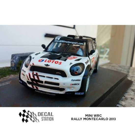 Mini WRC Rally Montecarlo 2013 – Decal Station