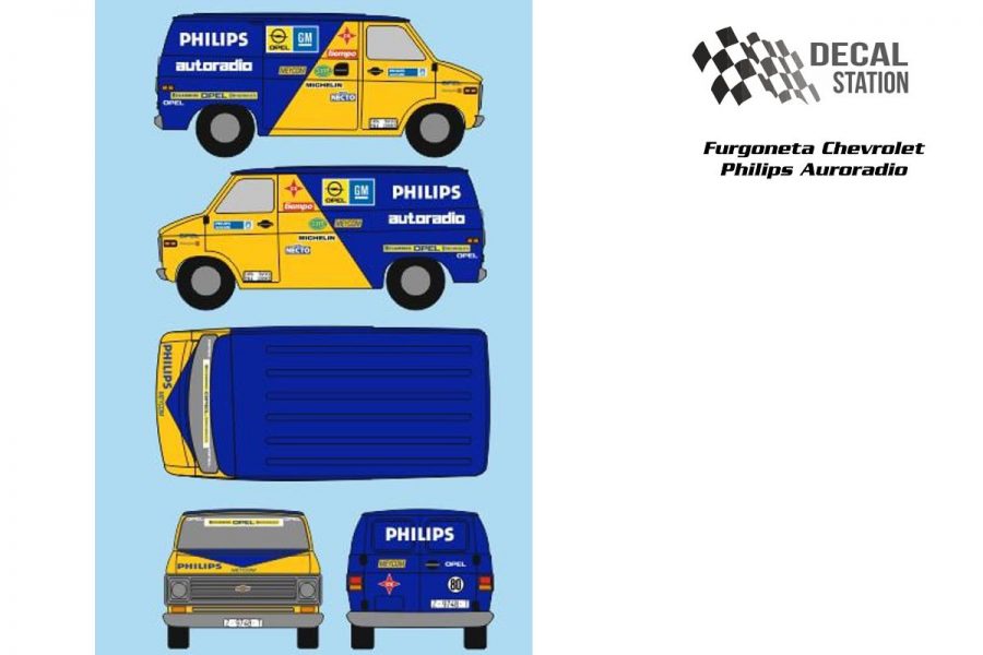 Chevrolet Furgoneta Asistencia Philips – Decal Station