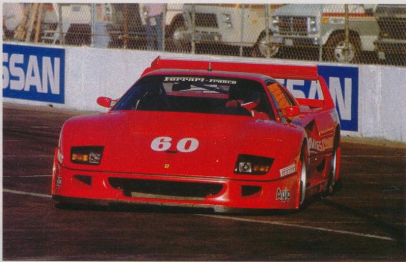 Ferrari F40 Alesi Imsa 1990 – Decal Station