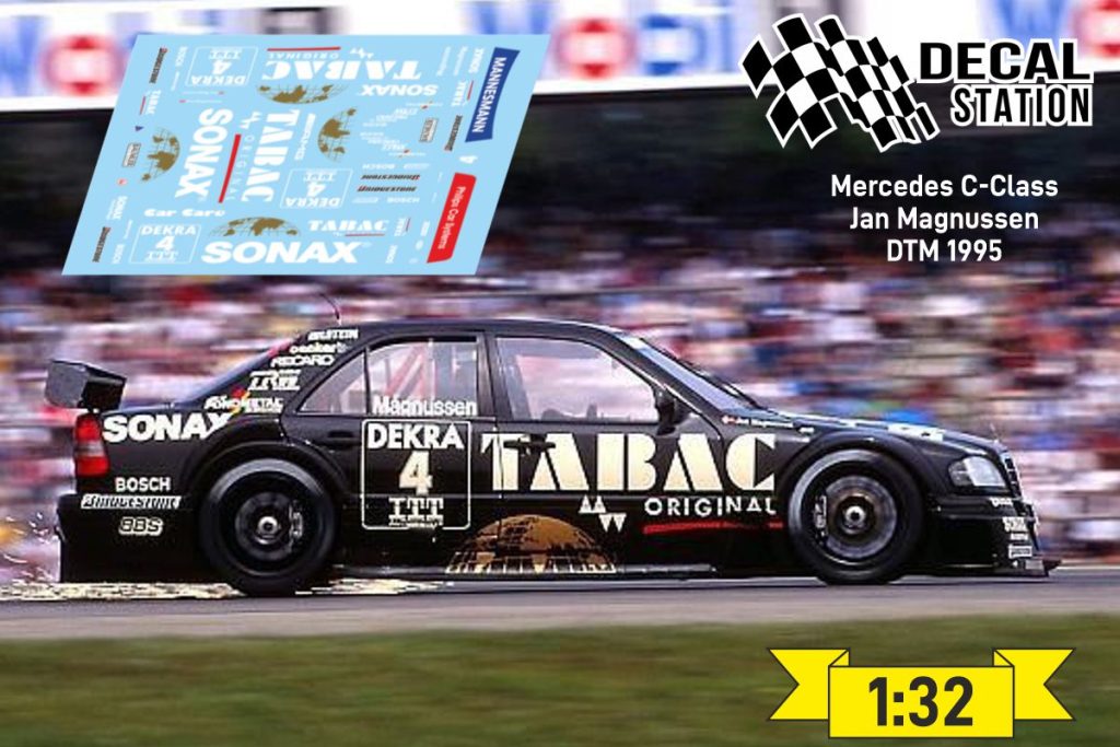 Mercedes C-Class DTM 1995 Magnussen – Decal Station