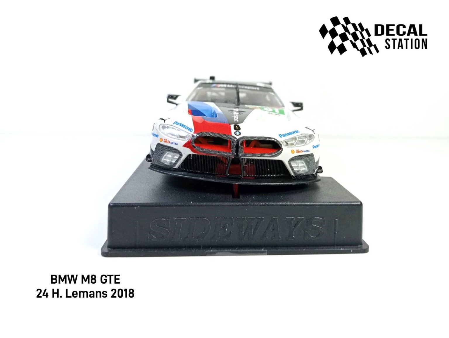 BMW M8 GTE 24h Lemans 2018 – Decal Station