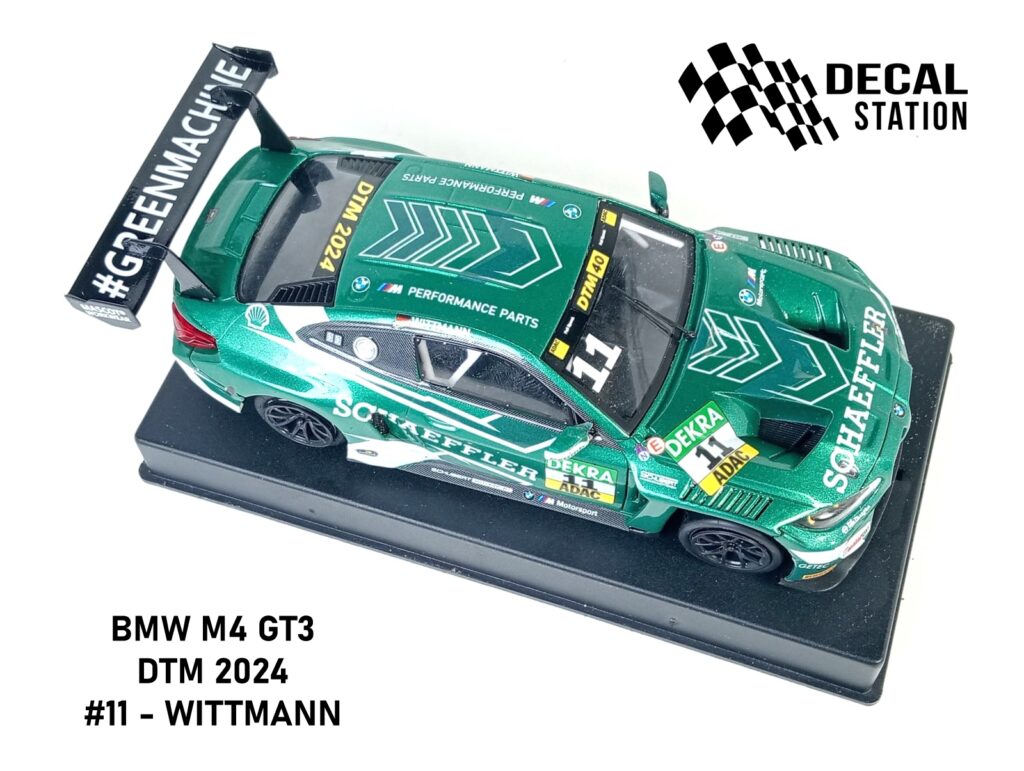 BMW M4 GT3 DTM 2024 WITTMANN – Decal Station