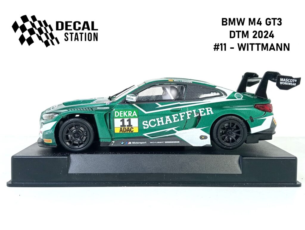BMW M4 GT3 DTM 2024 WITTMANN – Decal Station