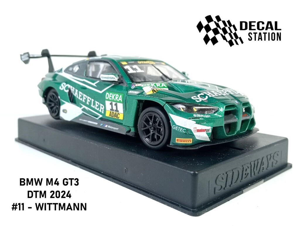 BMW M4 GT3 DTM 2024 WITTMANN – Decal Station
